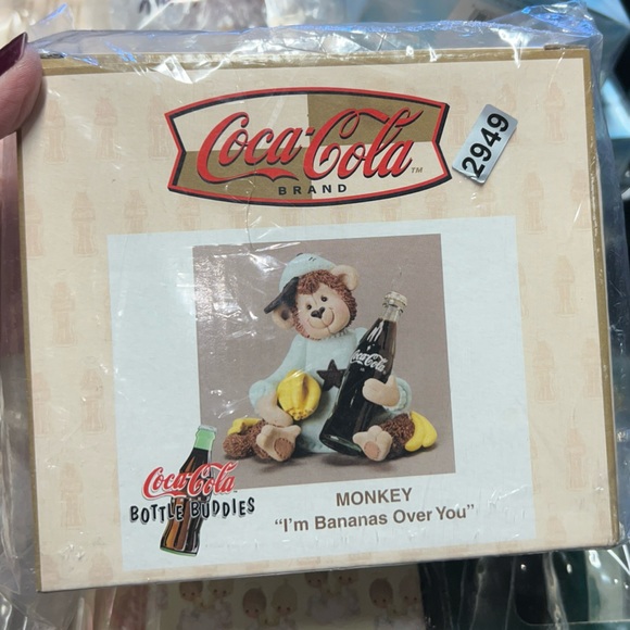 Coca Cola | Other | Cocacola Monkey Bottle Buddies Figurine 200 Issue ...